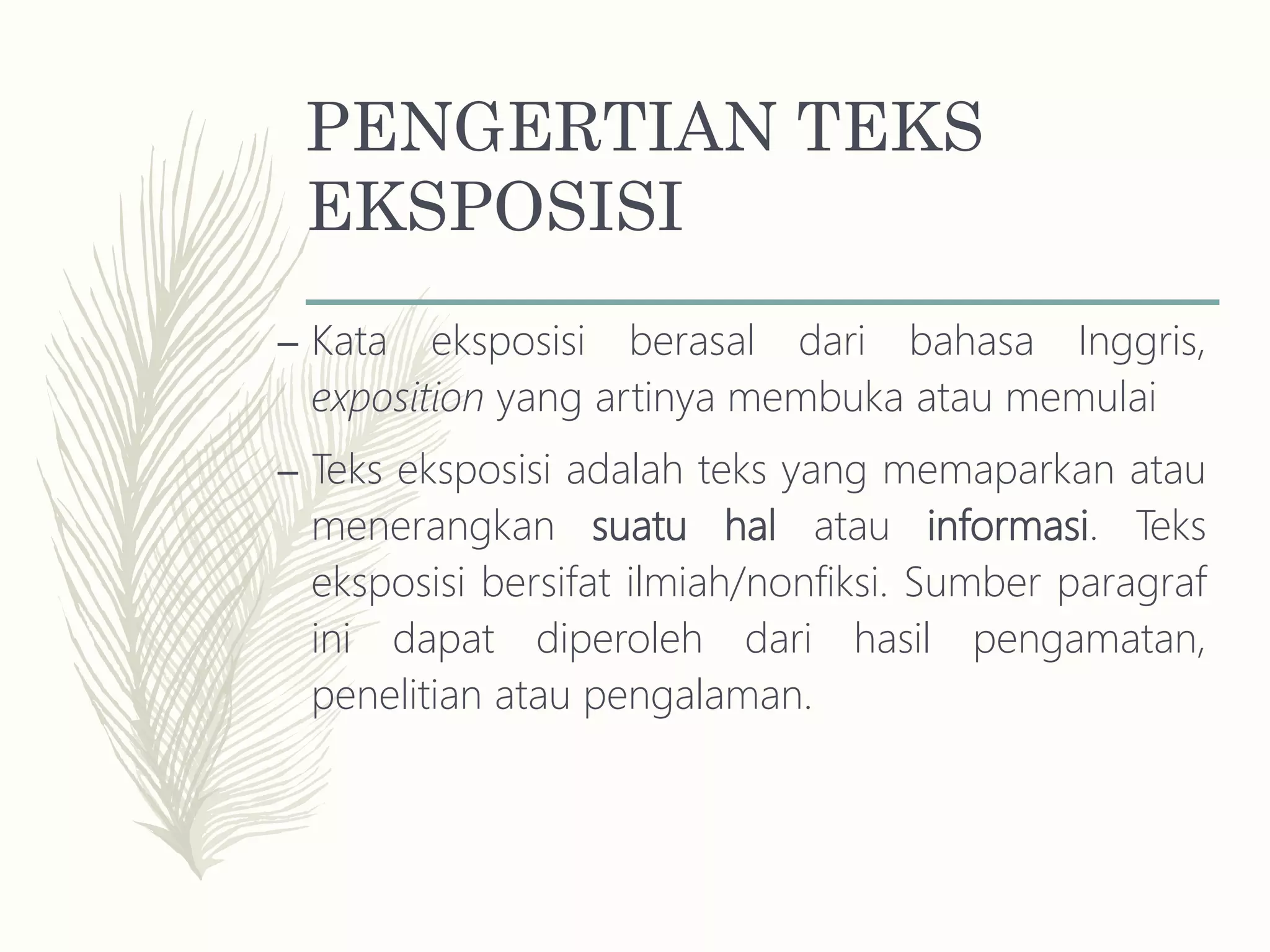 Teks eksposisi (BAHASA INDONESIA KELAS X SMT 1) | PPTX