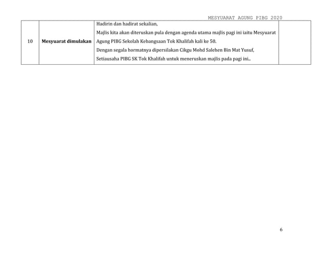 TEKS EMCEE MEETING PIBG tahun 2024/2025. | DOC