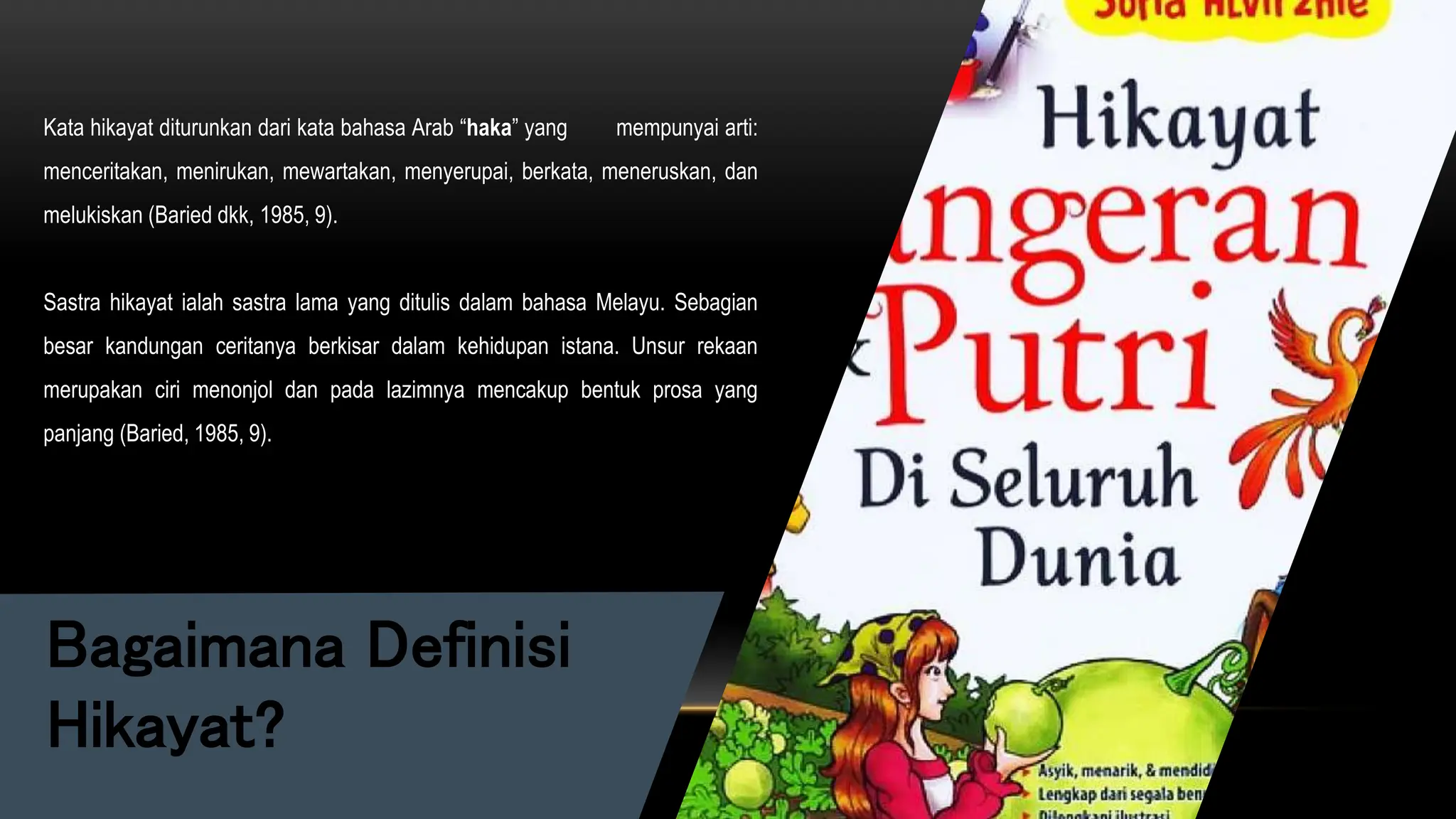 TEKS HIKAYAT materi kelas X kurikulum merdeka | PPTX