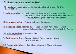 teksingh PPT classess .of vegetable | PPTX