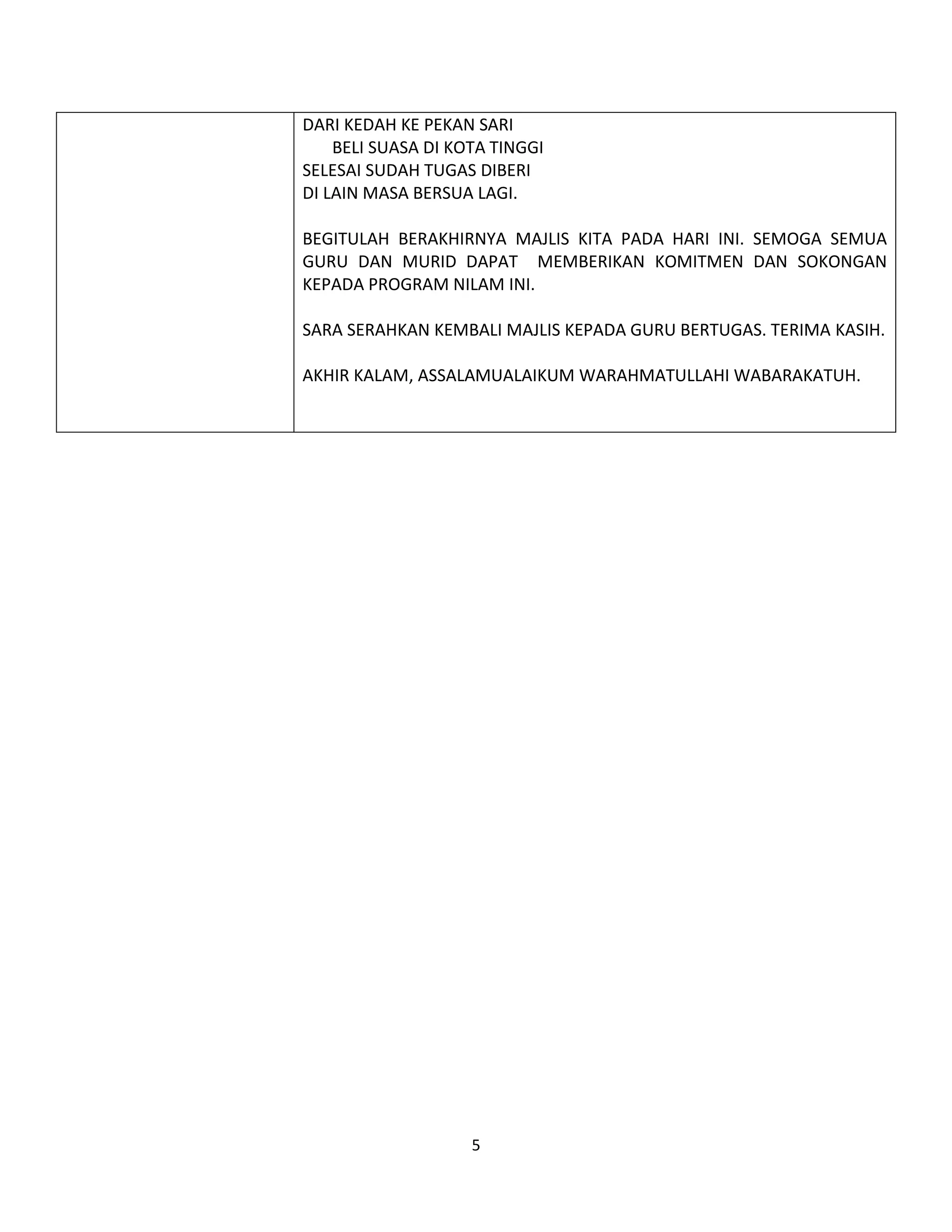 TEKS JURUACARA NILAM DWIBAHASA BAHASA MELAYU BAHASA INGGERIS | DOCX ...