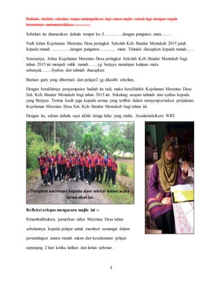 Teks juruacara merentas desa skbm. | DOCX