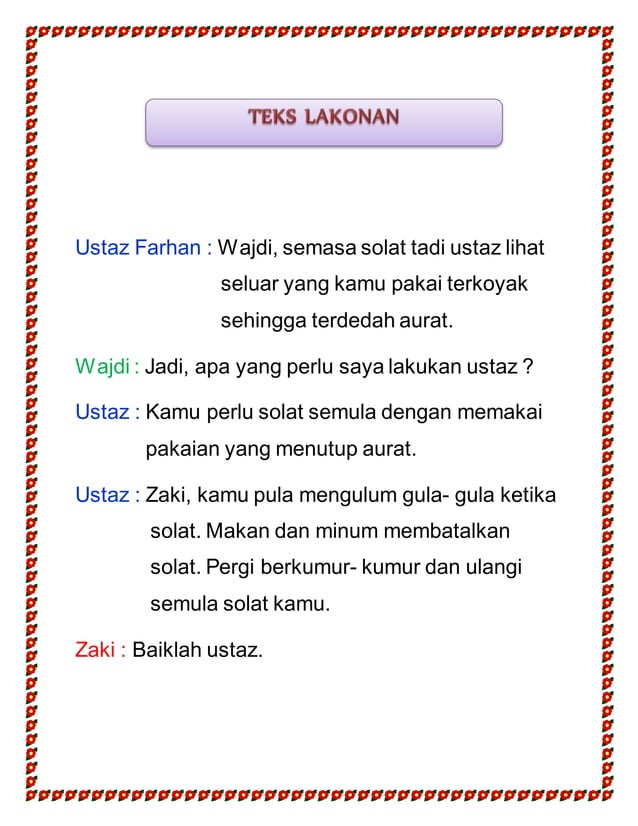 Teks lakonan | DOCX