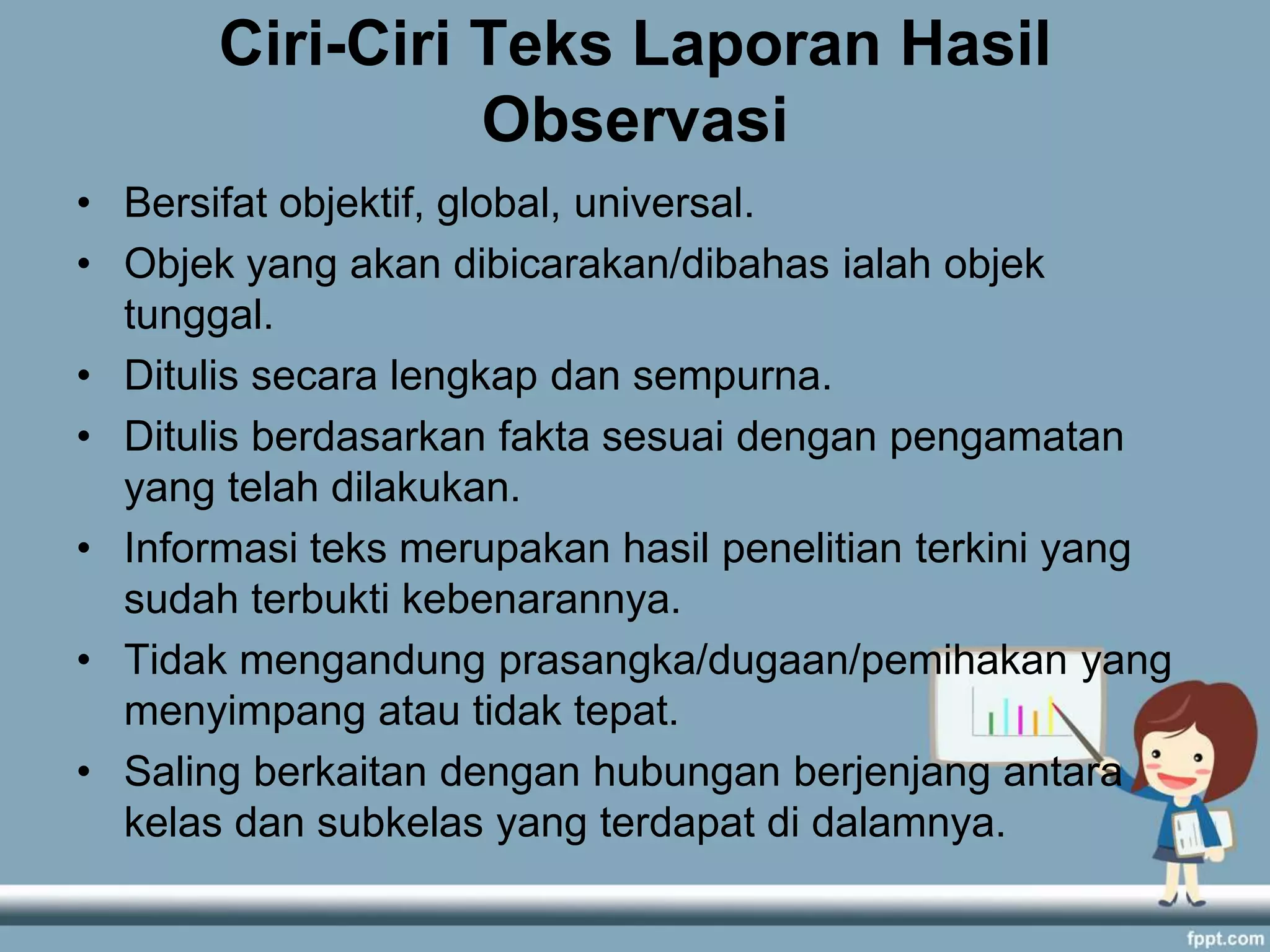teks laporan hasil observasi.ppt