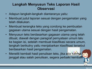 teks laporan hasil observasi.ppt