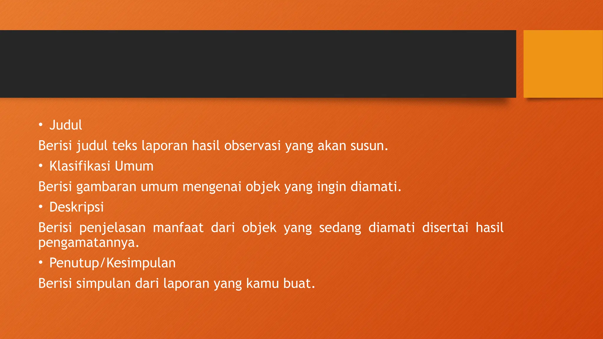 TEKS LHO (Laporan Hasil Observasi) Full Kelas 8 2425.pptx