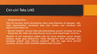 TEKS LHO (Laporan Hasil Observasi) Full Kelas 8 2425.pptx