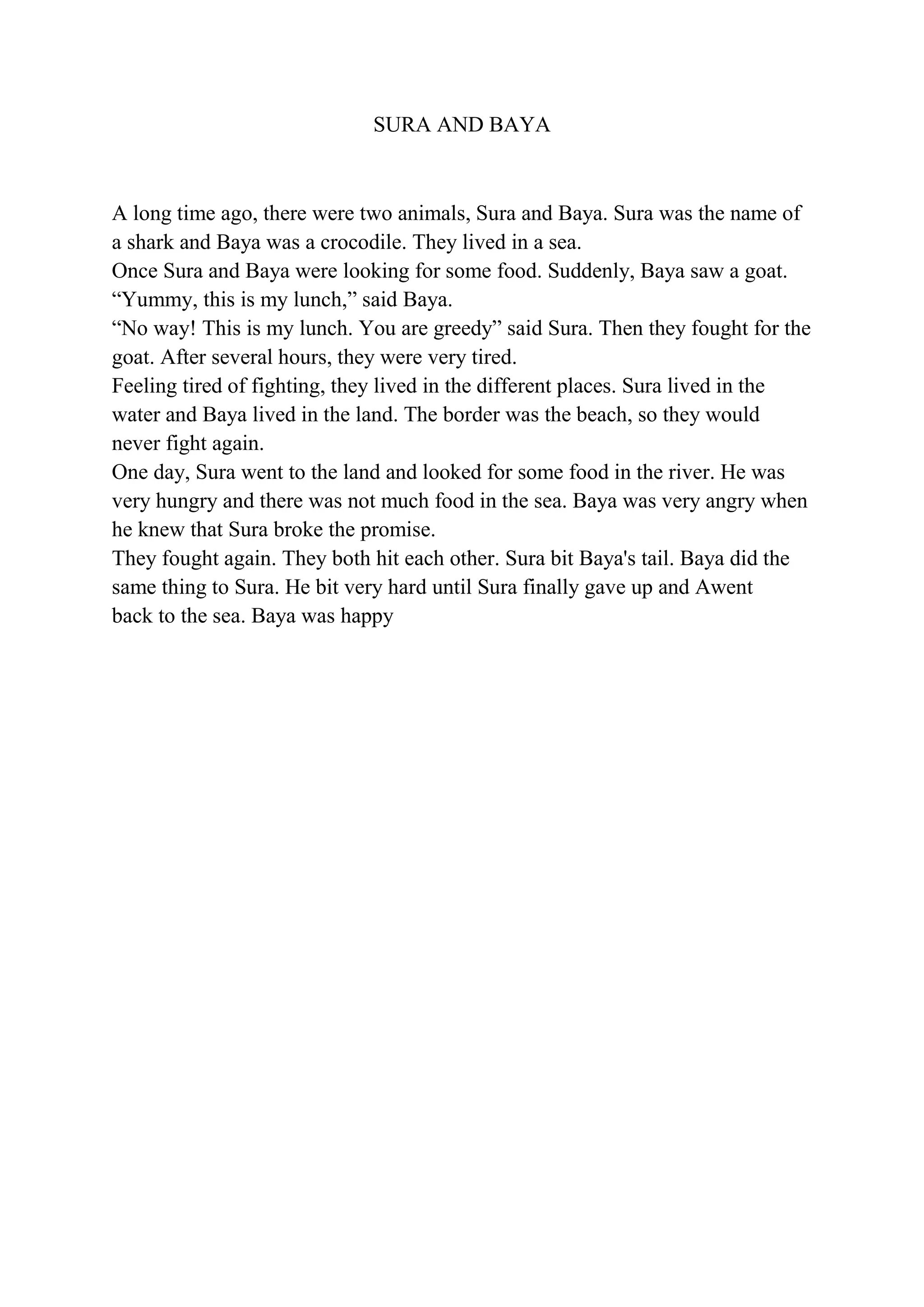 Teks narative | DOCX