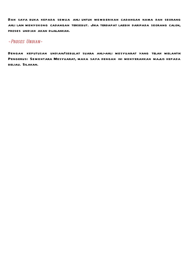 Teks pengacara majlis mesy agung pkj 2011 | DOC