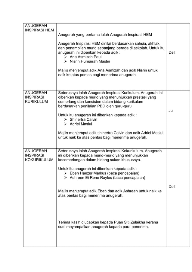 TEKS PENGACARA MAJLIS APRESIASI DAN SIJIL TAMAT SEKOLAH.docx