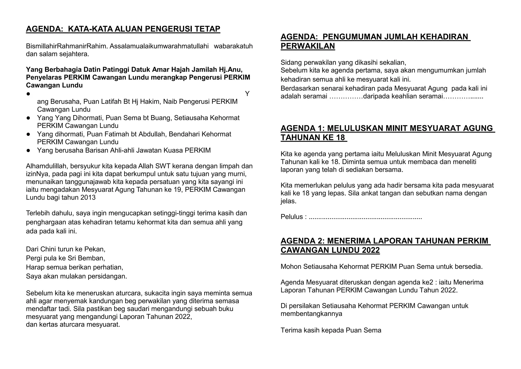 teks Pengerusi Tetap.doc