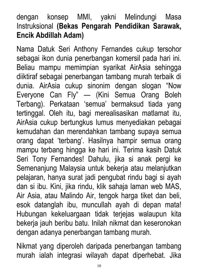 Teks perdana menteri | DOC