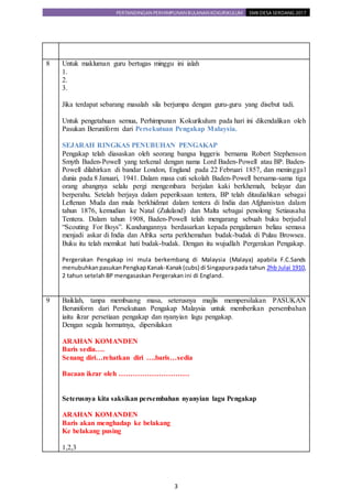 Teks perhimpunan bulanan kokurikulum PPM | DOCX