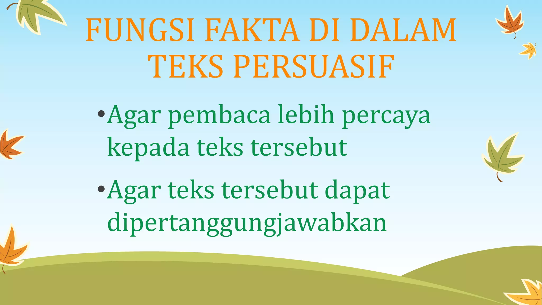 Teks Persuasif | PPTX