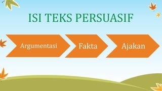 Teks Persuasif | PPTX