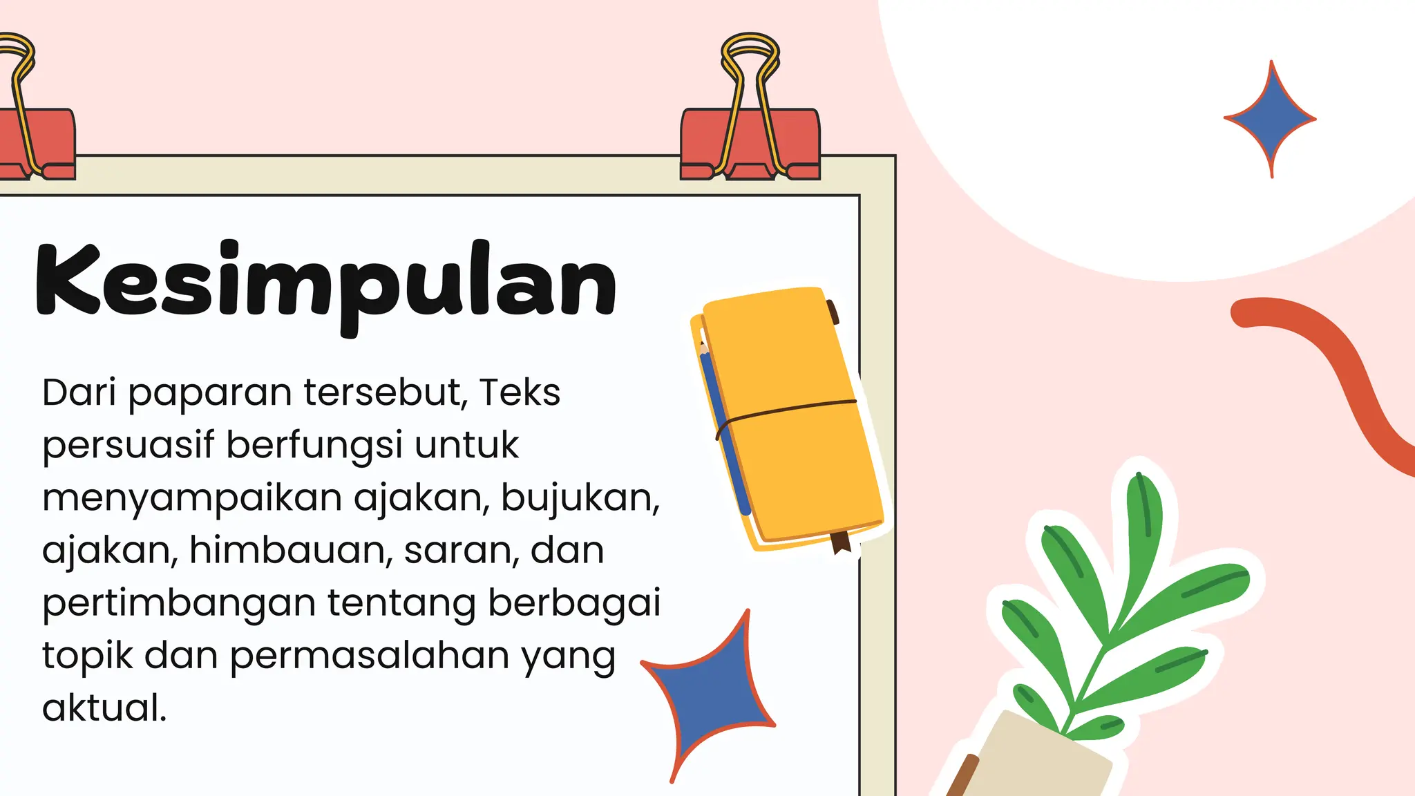 Powerpoint Tentang Sebuah Teks Persuasif | PDF