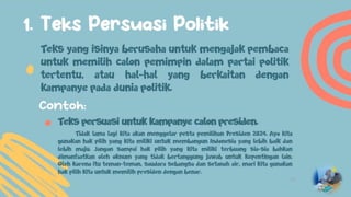 Teks Persuasi Kelas 8 SMP | PPTX