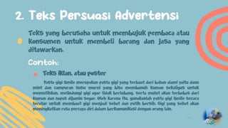 Teks Persuasi Kelas 8 SMP | PPTX