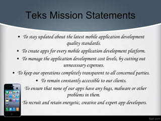 Teknowledge Software - All About Us | PPT