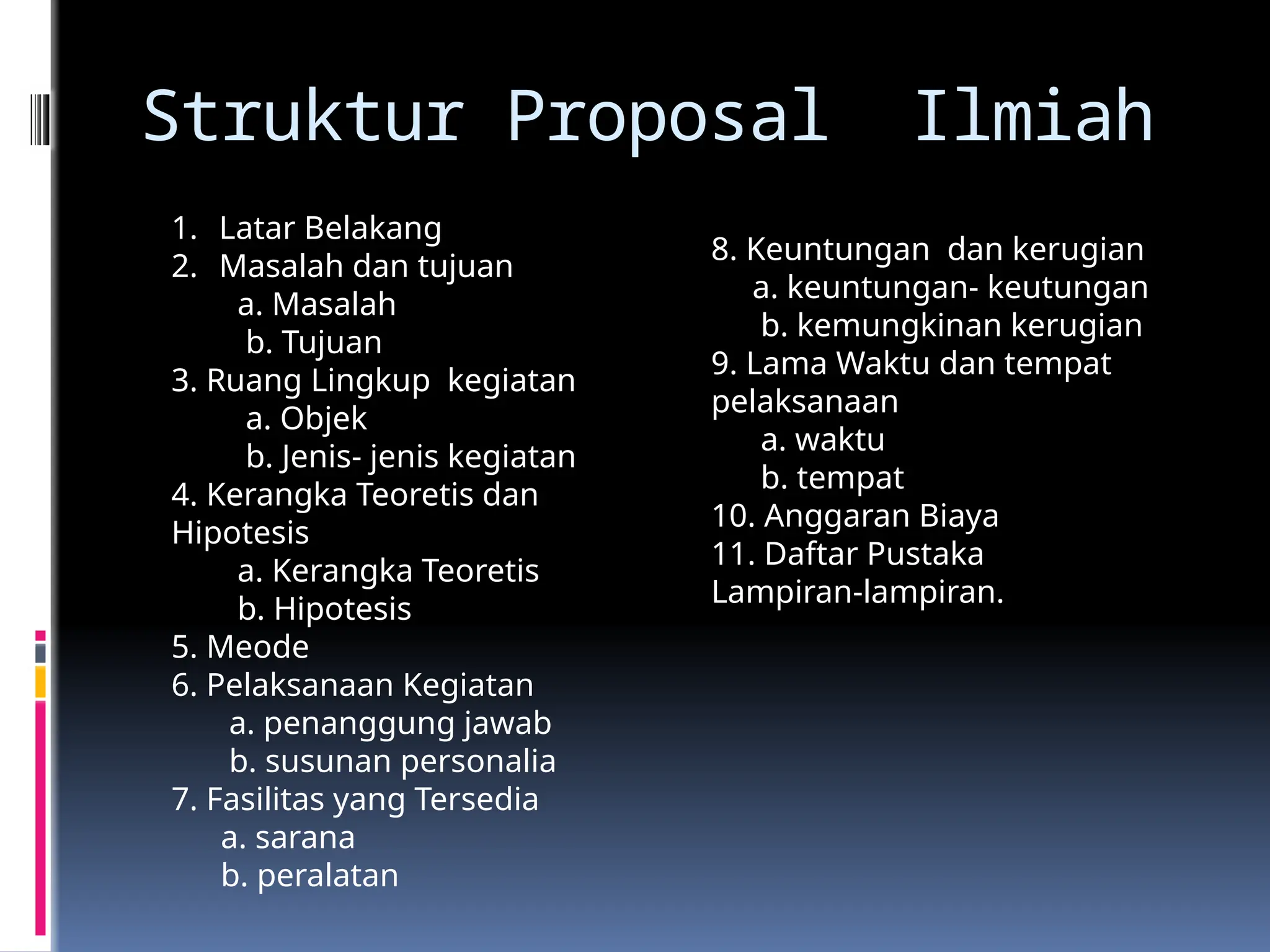 TEKS PROPOSAL KELAS XI. KURTILAS BISA sebagai REFERENSi | PPTX