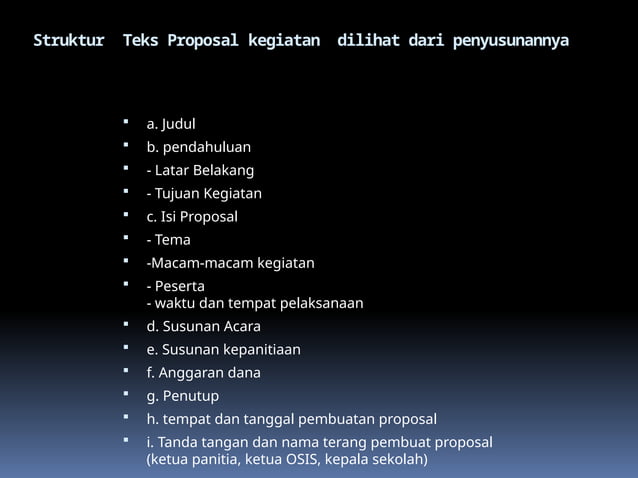 TEKS PROPOSAL KELAS XI. KURTILAS BISA sebagai REFERENSi | PPTX