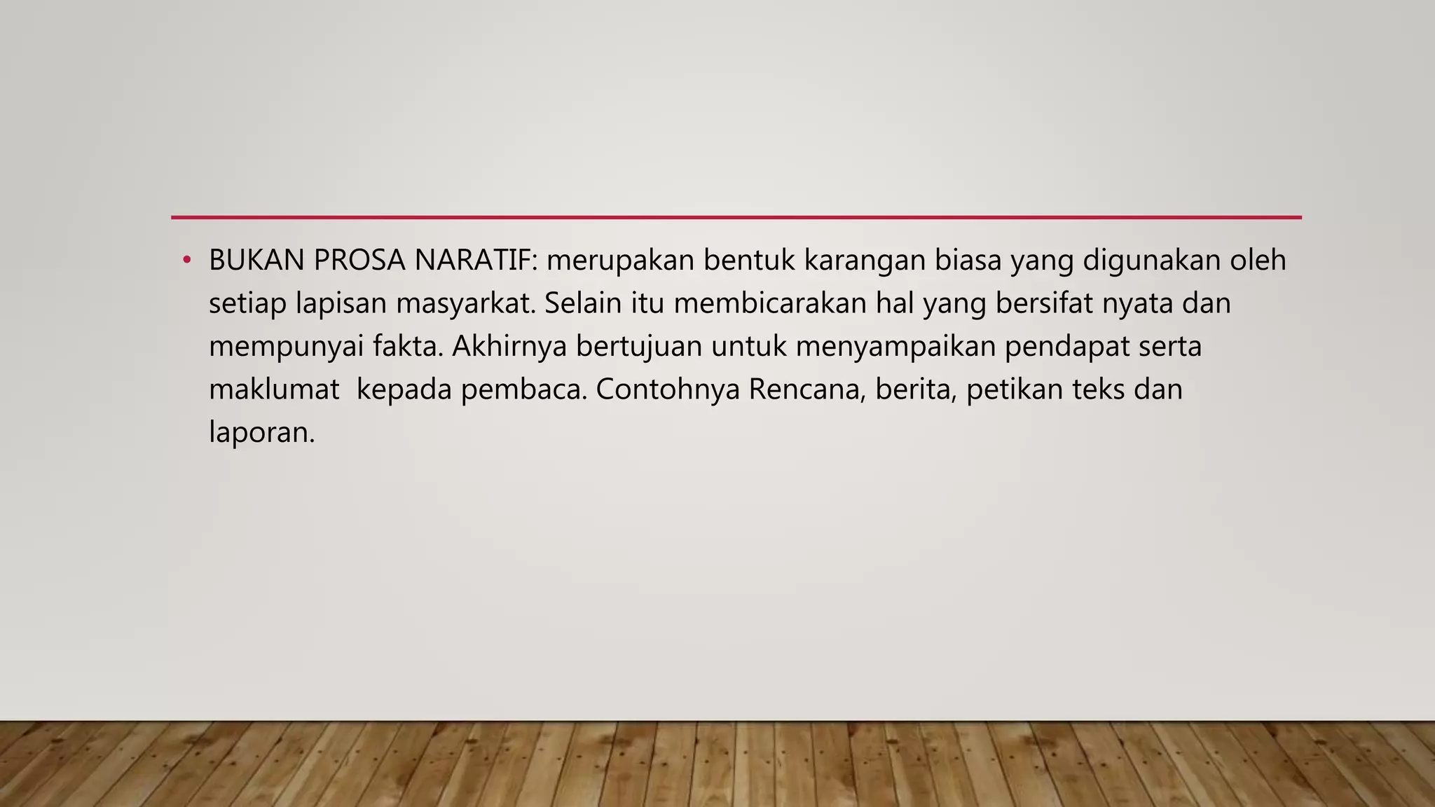 Kefahaman: Teks prosa | PPTX