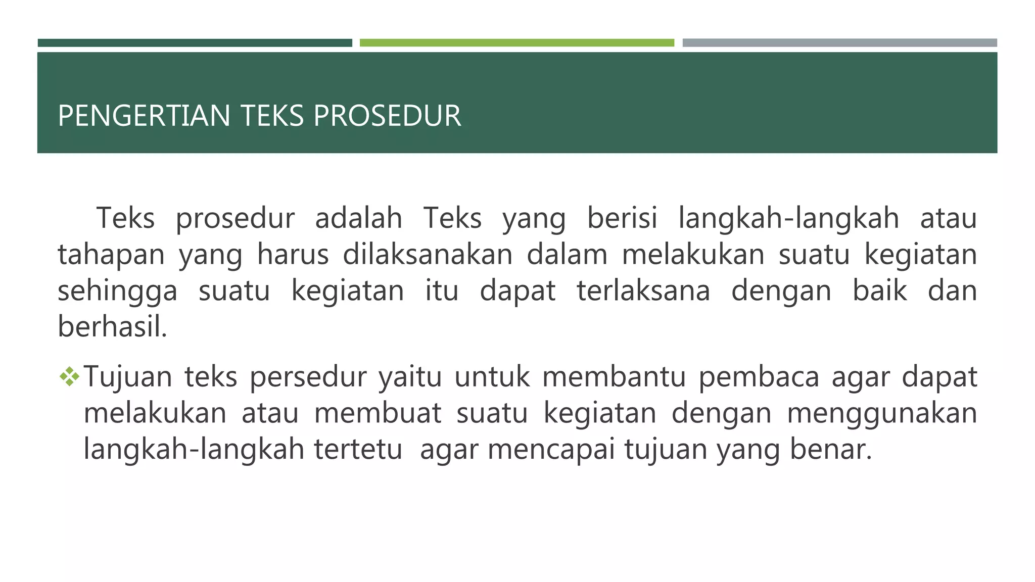 PROSEDUR | PPTX