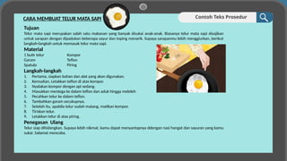 Teks Prosedur Bahasa Indonesia VII..pptx