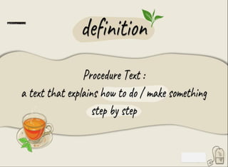 Materi Pembelajaran Procedure Text Kelas 11 | PDF