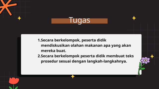 Teks Prosedur (P5). fase C kelas 6 tema kewirausahaan | PPTX