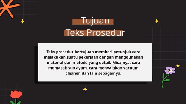 Teks Prosedur (P5). fase C kelas 6 tema kewirausahaan | PPTX