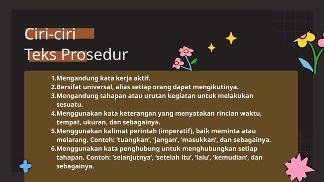 Teks Prosedur (P5). fase C kelas 6 tema kewirausahaan | PPTX