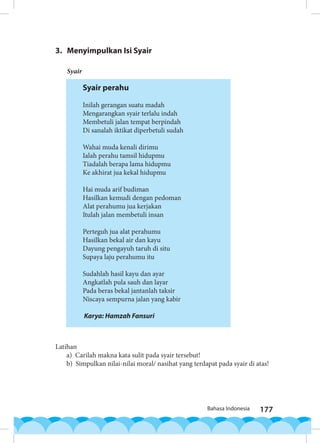 Teks puisi rakyat | PDF