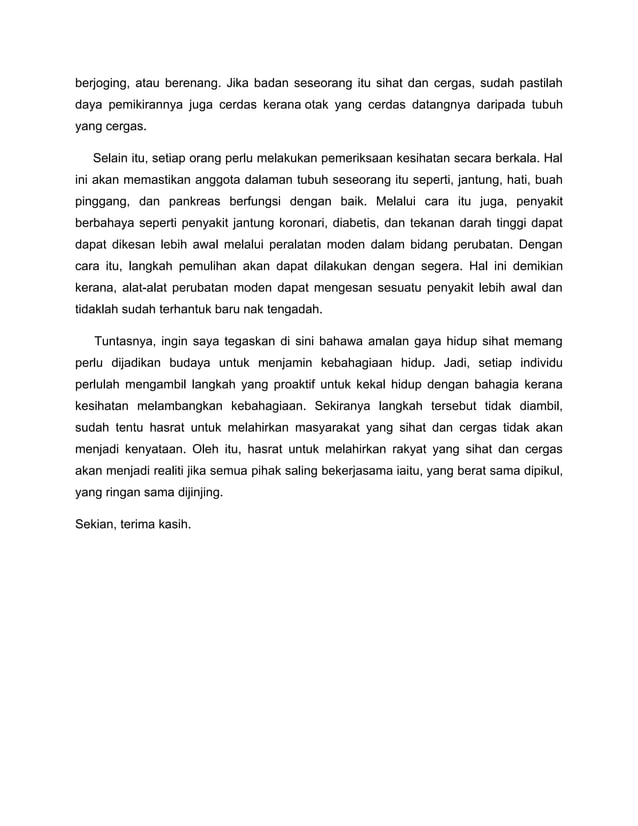 Teks syarahan | DOC