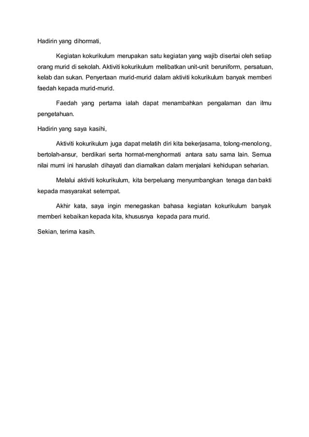 Teks syarahan | DOCX