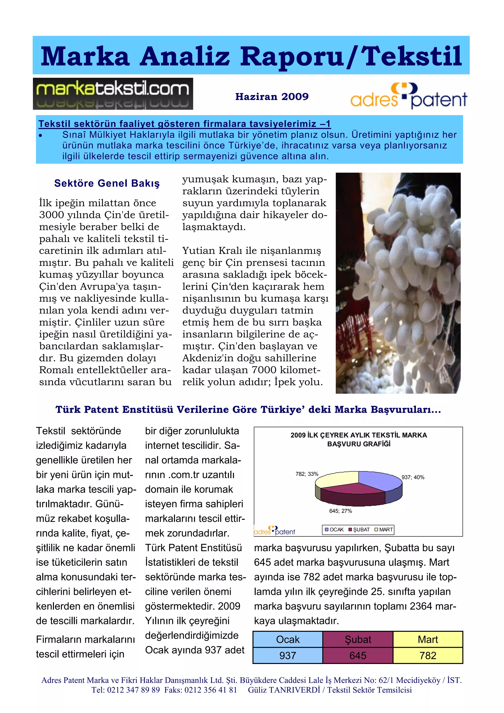 Tekstil analiz raporu | PDF