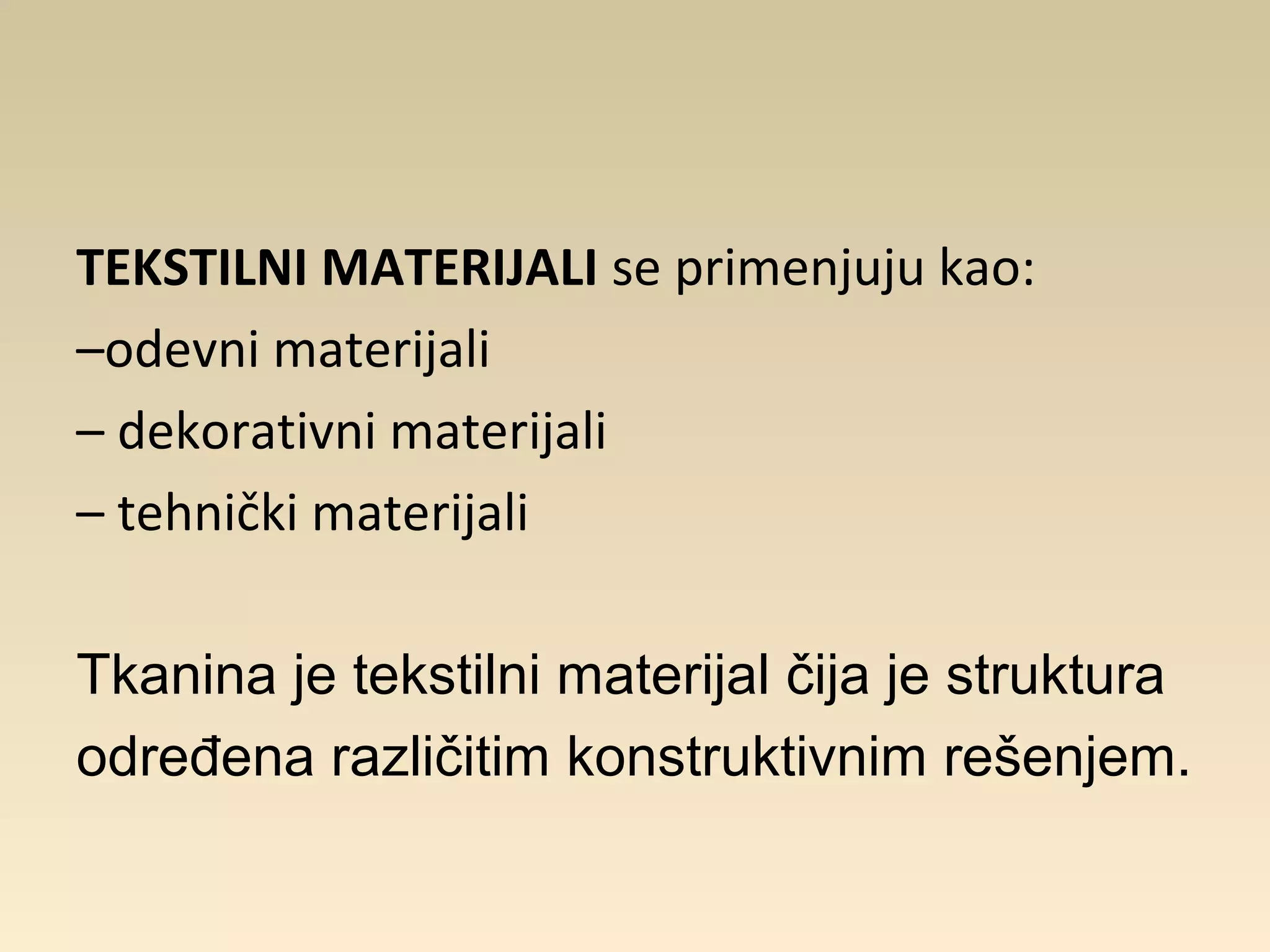 TEKSTILNA VLAKNA | PPT