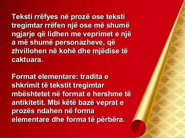 Teksti tregimtar | Ardi Stefa