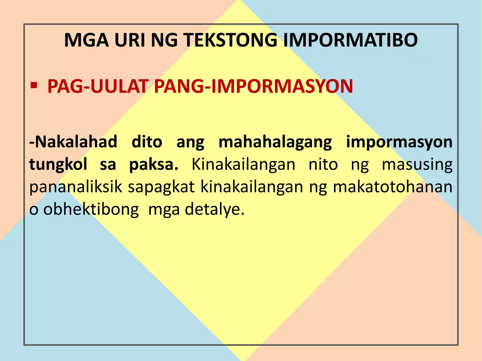 tekstong-impormatibo.pptx