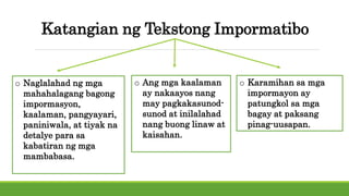 tekstong-impormatibo.pptx