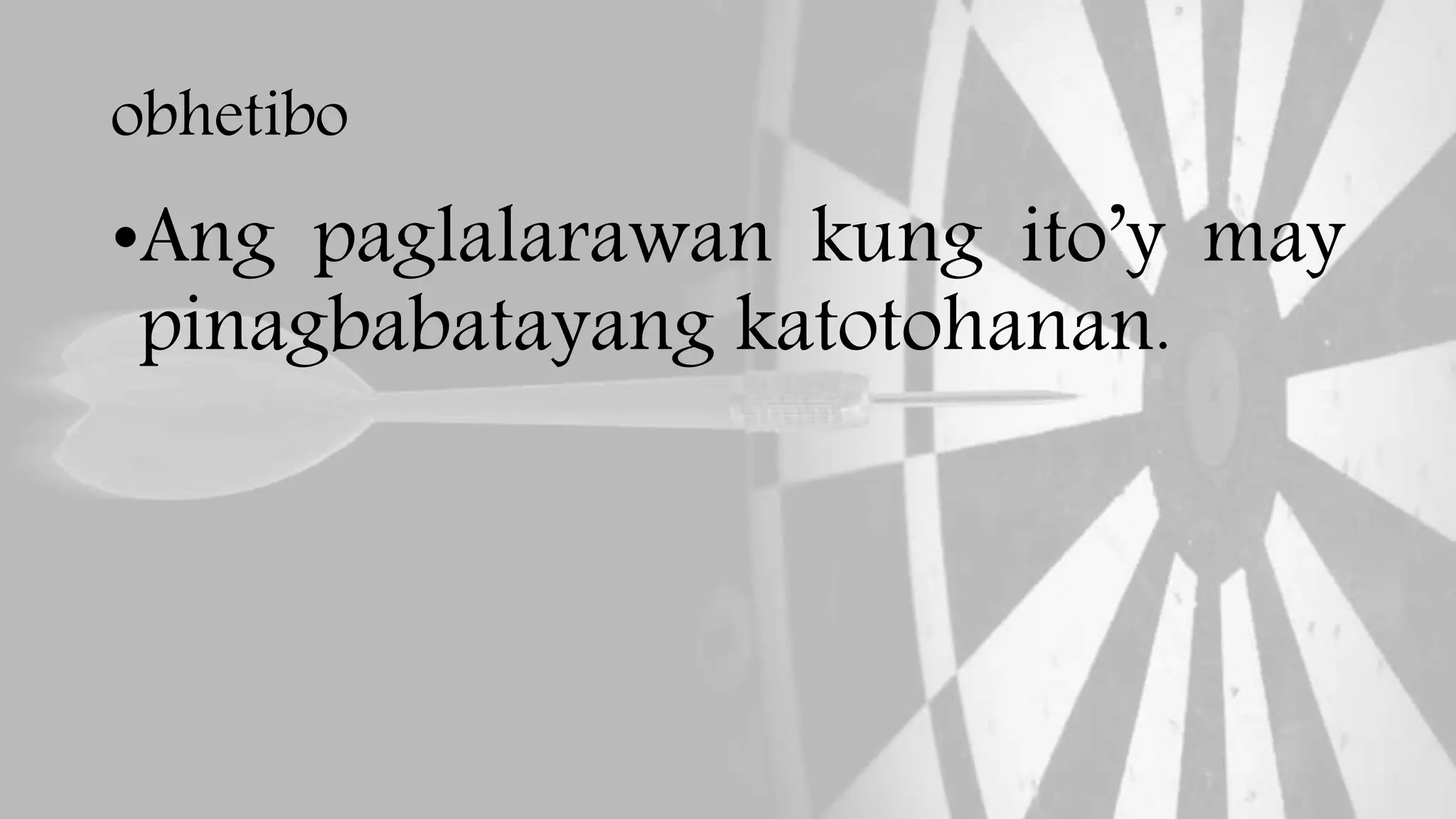 Tekstong deskriptibo | PPTX