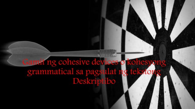 Tekstong deskriptibo | PPTX