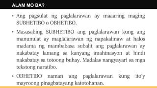 Tekstong deskriptibo - Grade 11 | PPTX