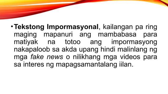 TEKSTONG IMPORMASYONAL (Tekstong Ekspositori).pptx