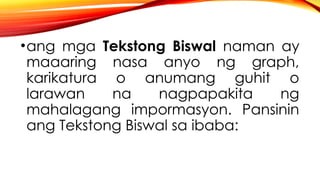 TEKSTONG IMPORMASYONAL (Tekstong Ekspositori).pptx