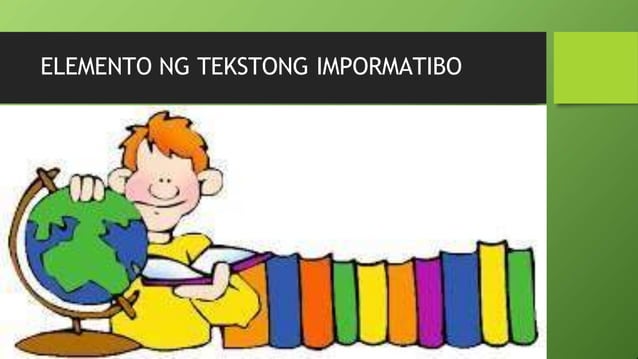 tekstong impormatibo | PPTX