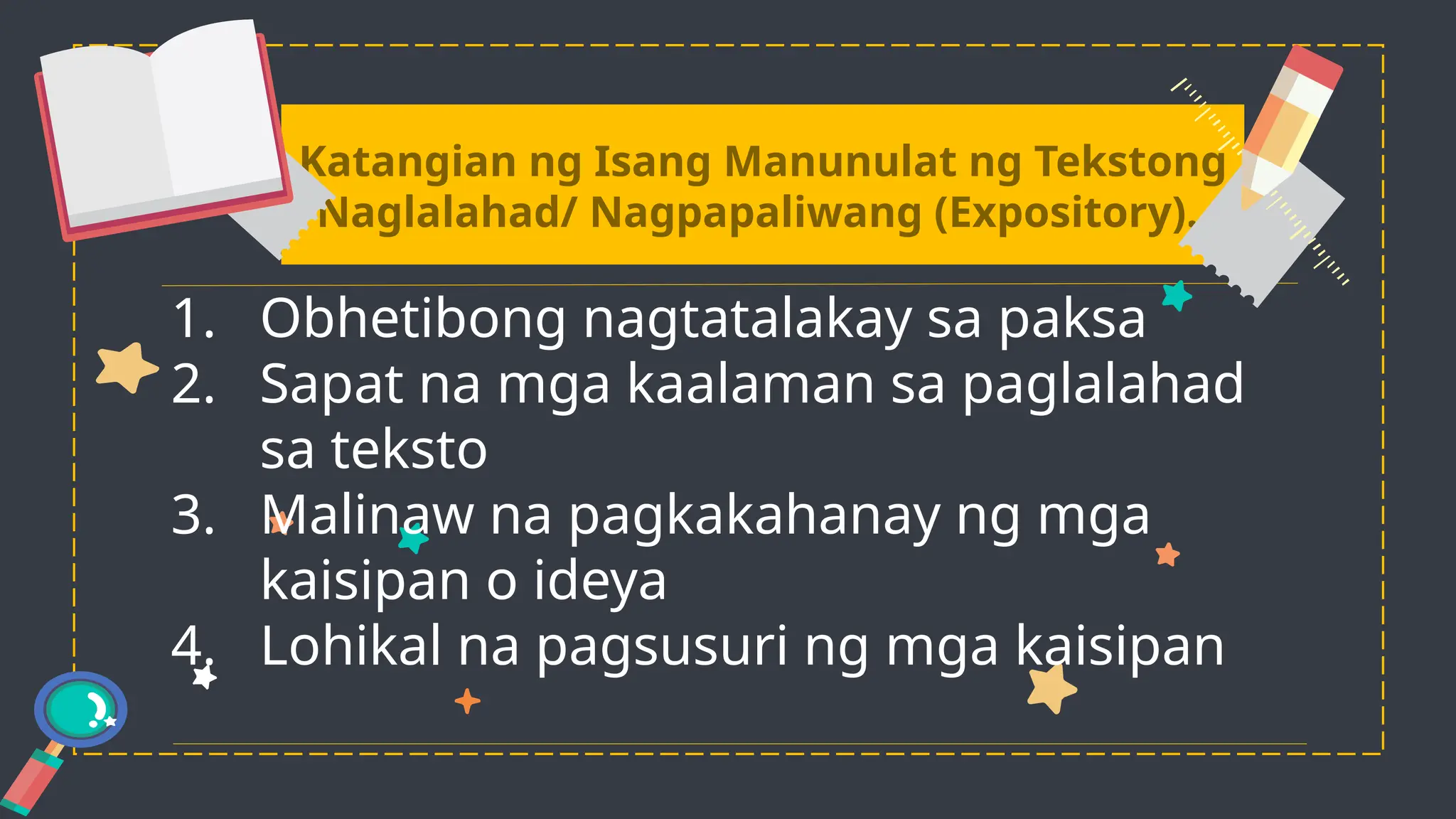 Tekstong Naglalahad ppt.ppt Filipino subject | PPTX