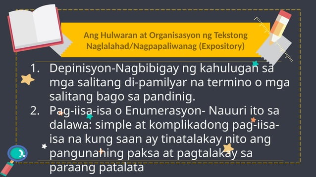 Tekstong Naglalahad ppt.ppt Filipino subject | PPTX