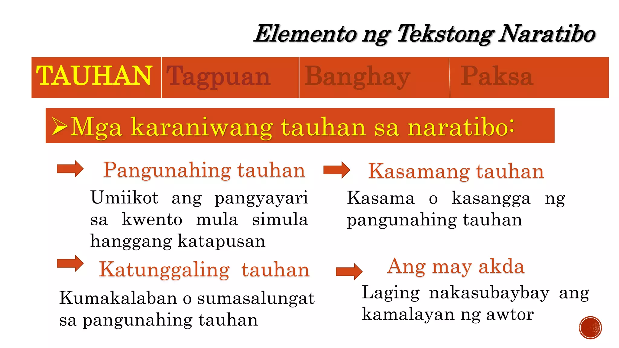 Tekstong naratibo | PPTX