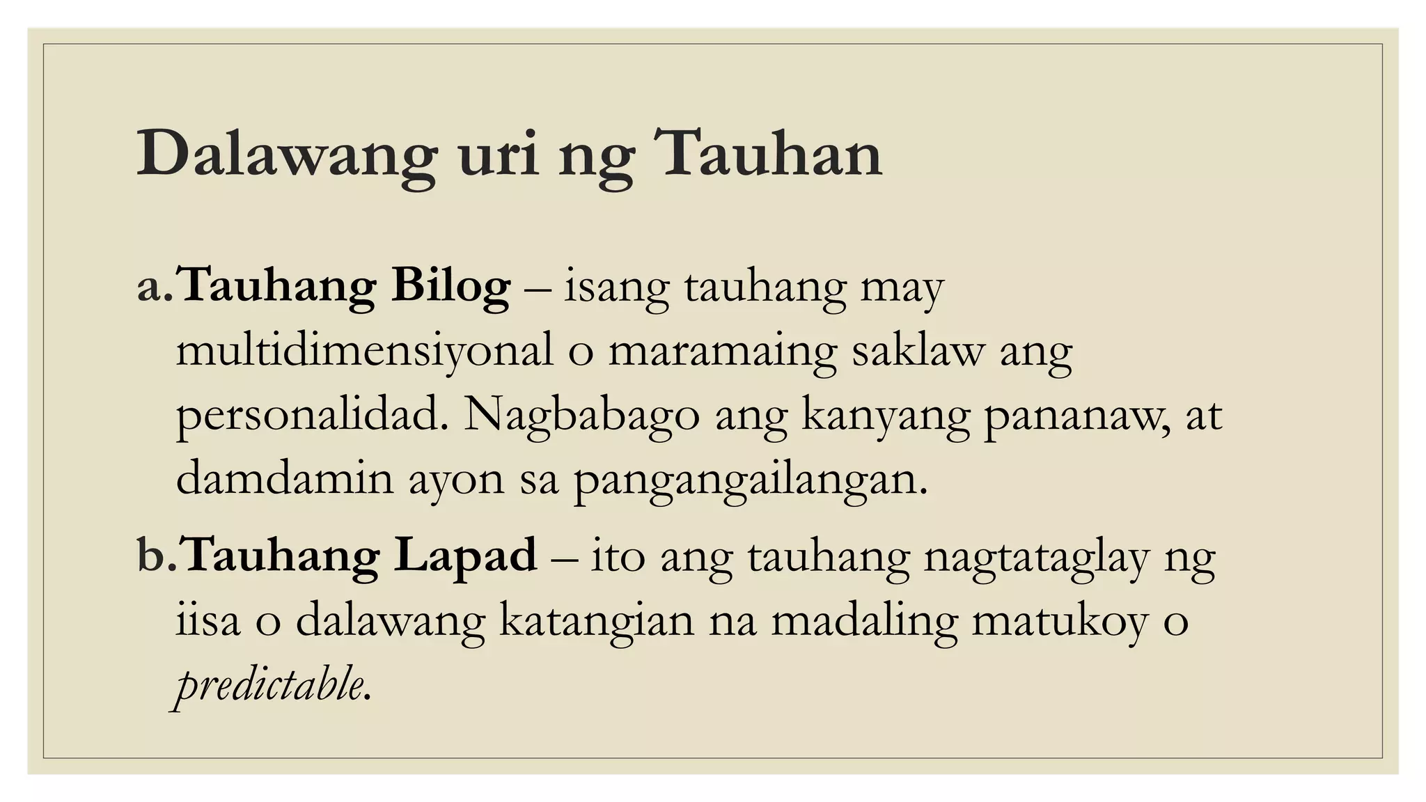 Tekstong naratibo | PPTX